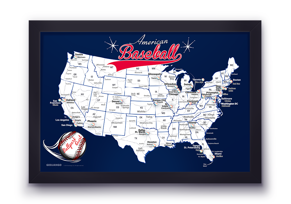 Baseball Stadium Map New York Yankees – GeoJango Maps