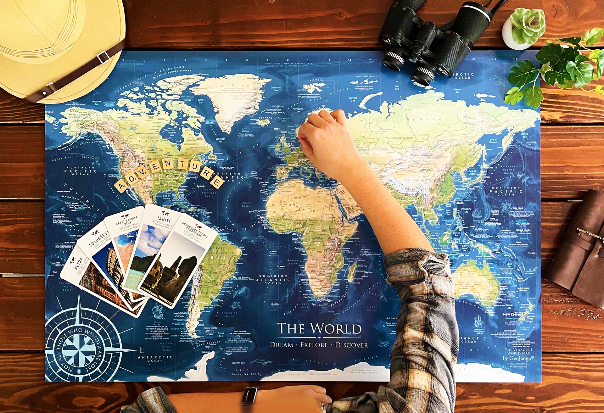 10 Reasons Why a Push Pin Travel Map is a Must-Have – GeoJango Maps