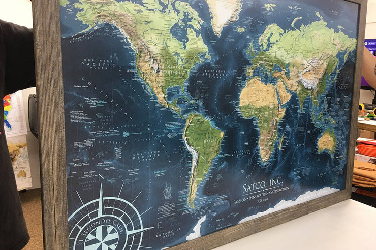 Map Material Gatorboard vs. Foam Core – GeoJango Maps