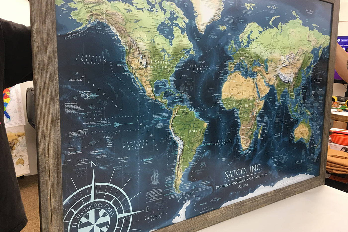 Map Material Gatorboard vs. Foam Core – GeoJango Maps