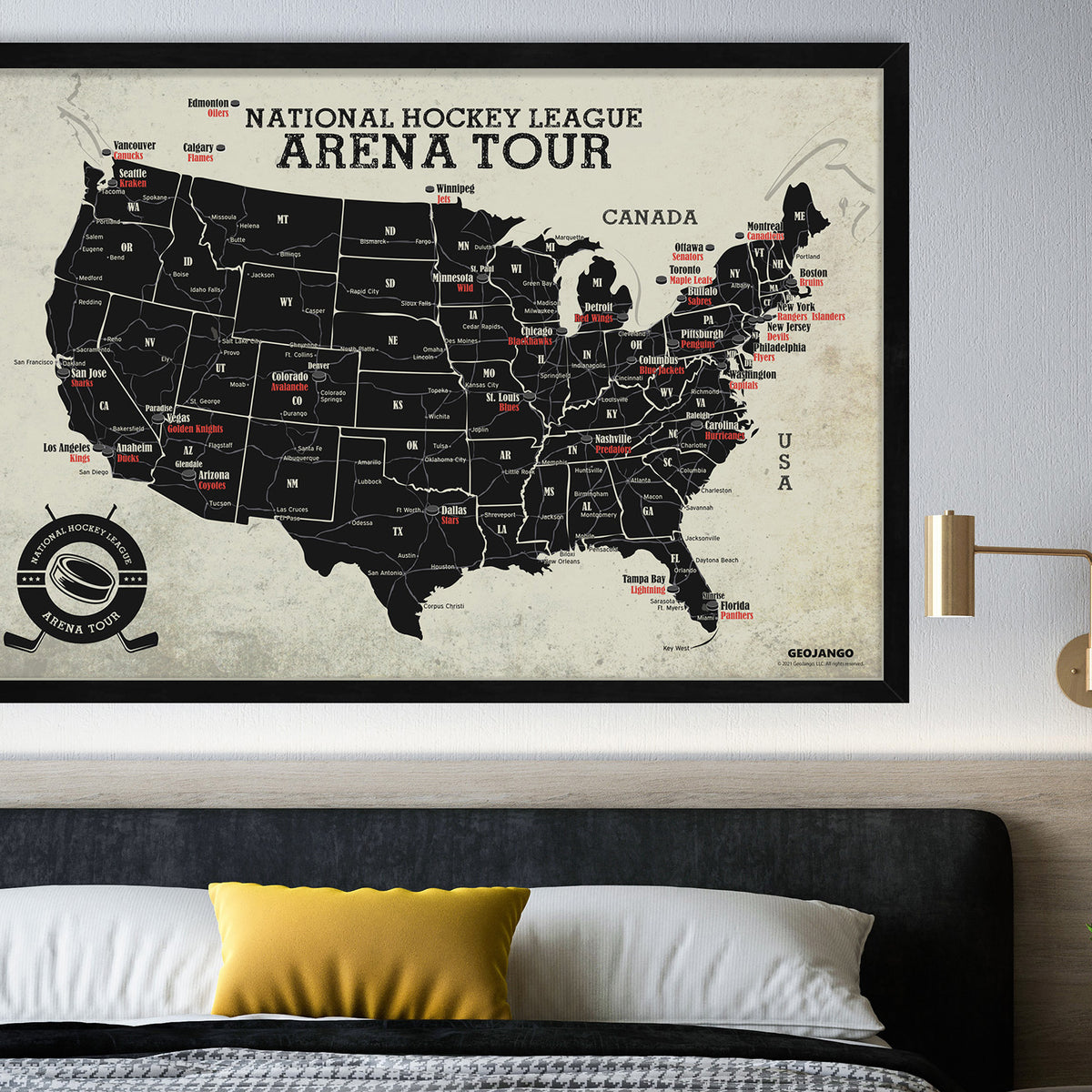 Hockey Sports Maps – GeoJango Maps