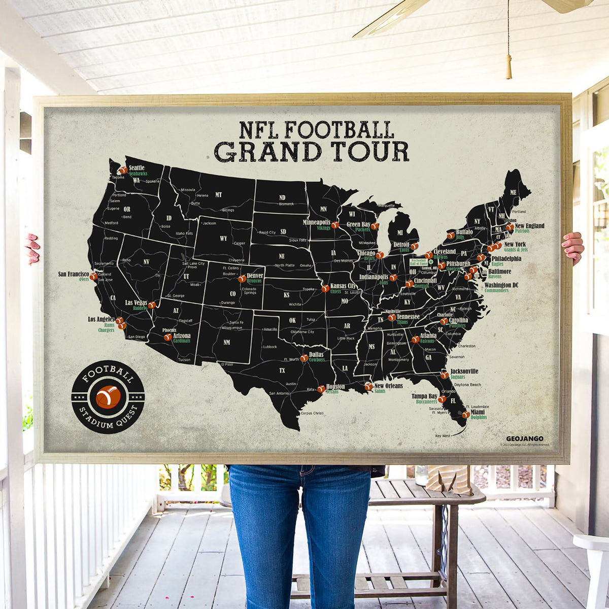 Football Sports Maps – GeoJango Maps