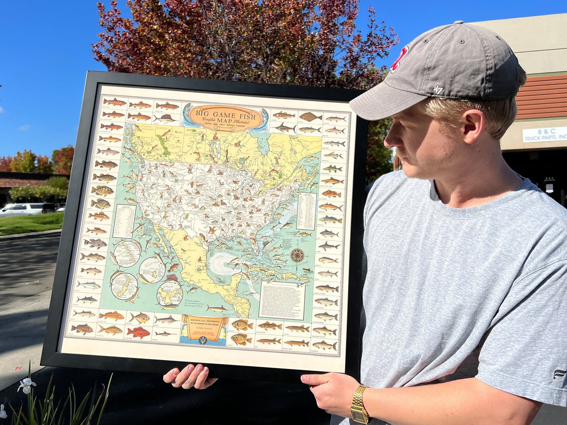 USA Fishing Map – GeoJango Maps