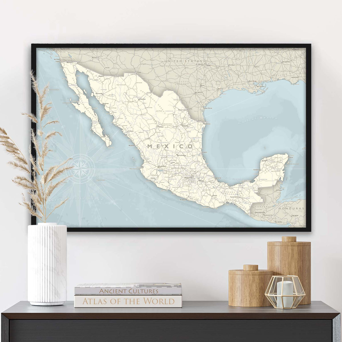 Map of Mexico States and Cities – GeoJango Maps