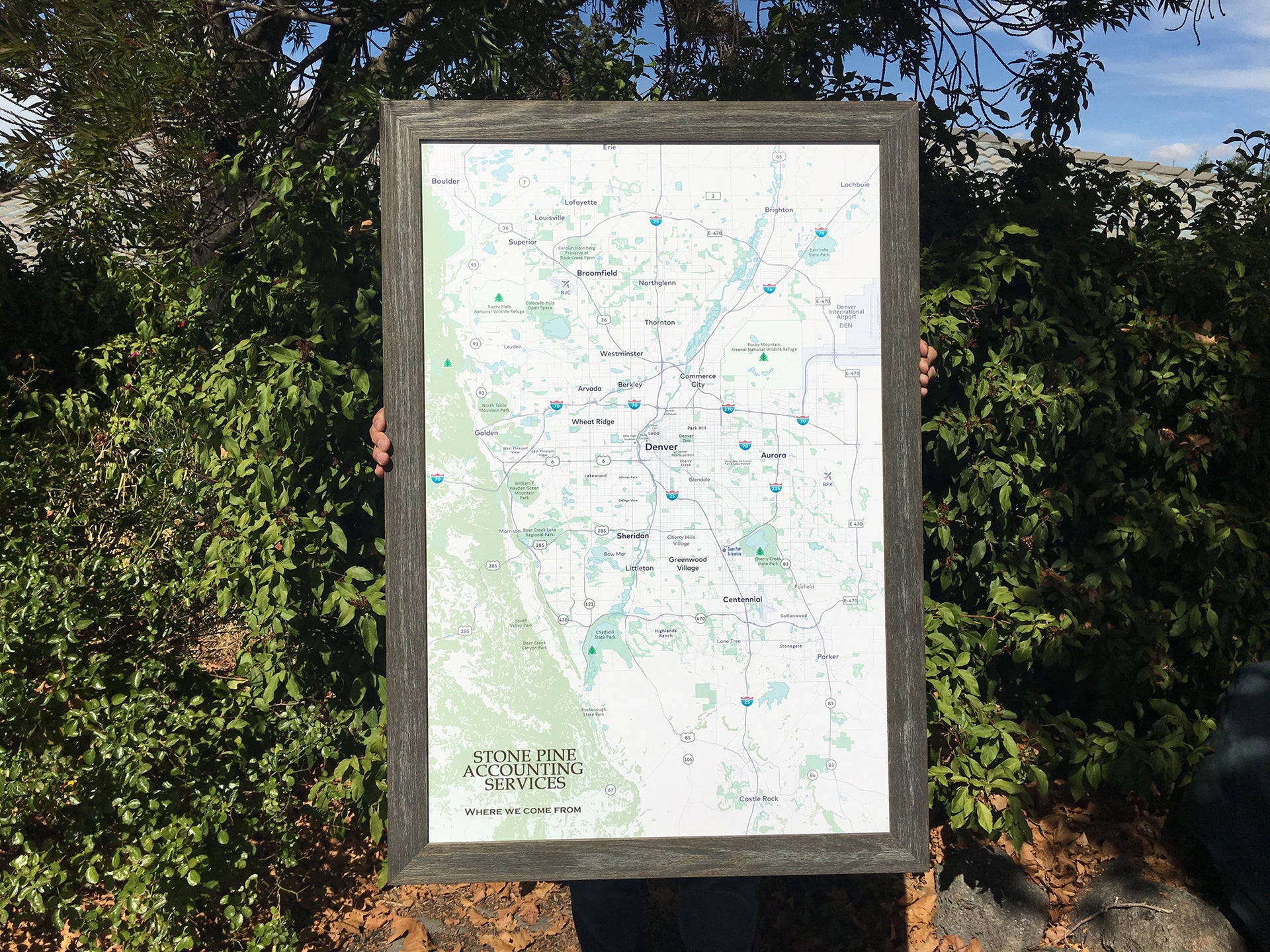 Custom City Business Map: Detailed Push Pin Map for Your Business ...