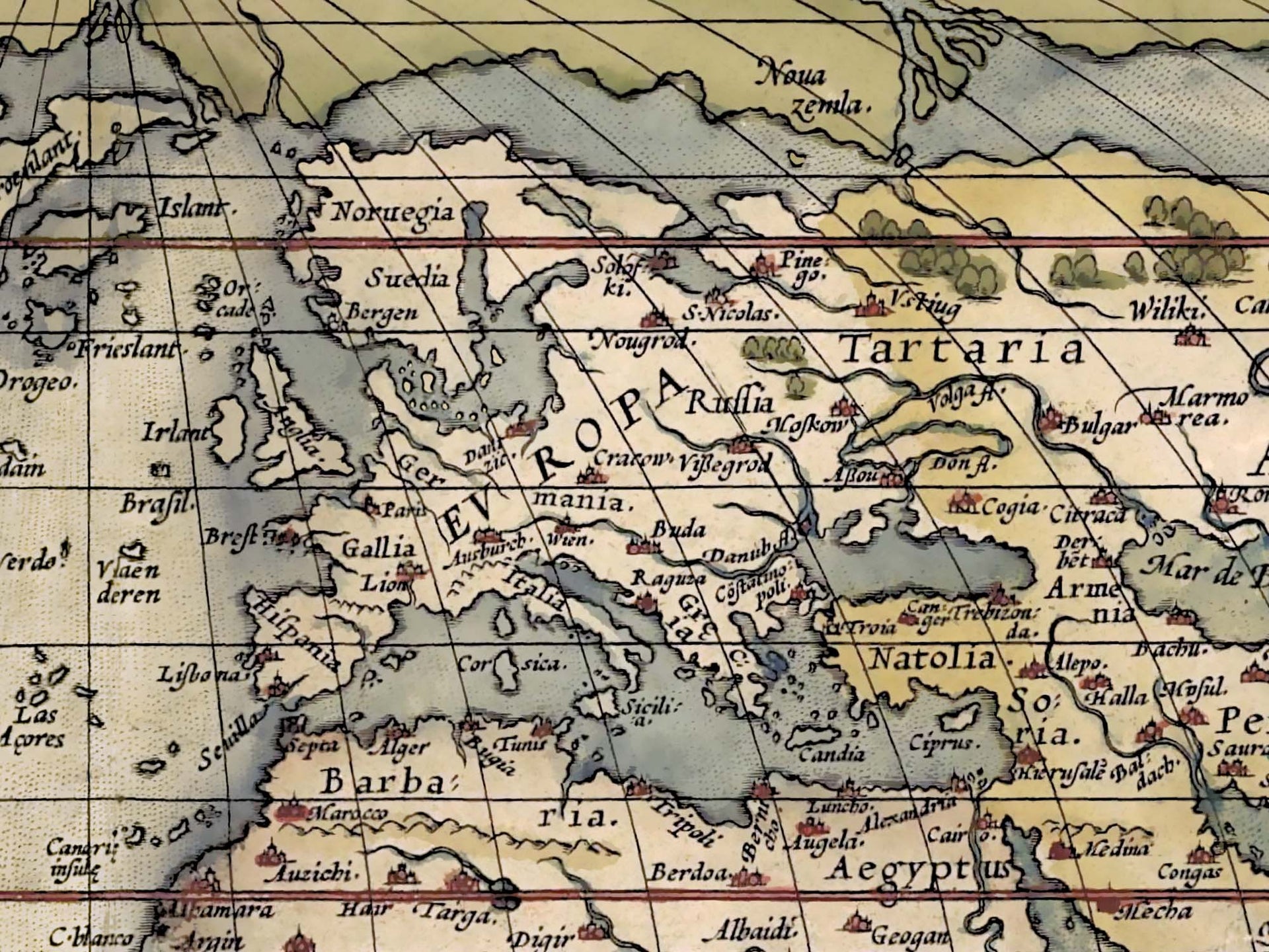 Ortelius World Map – GeoJango Maps