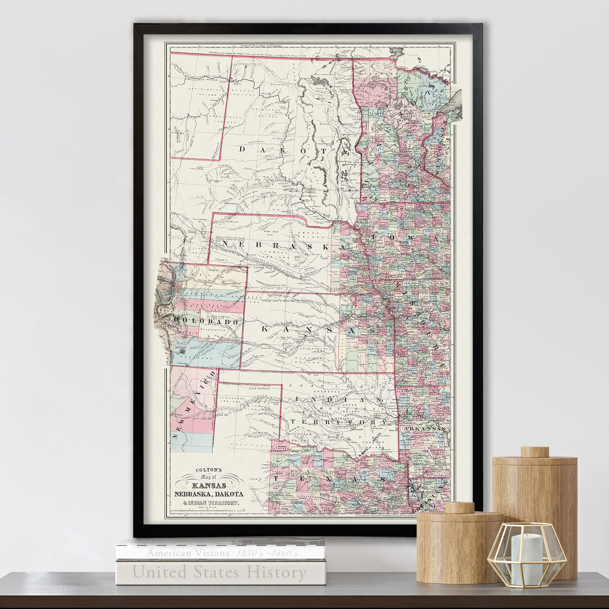 Map of Midwest States – GeoJango Maps