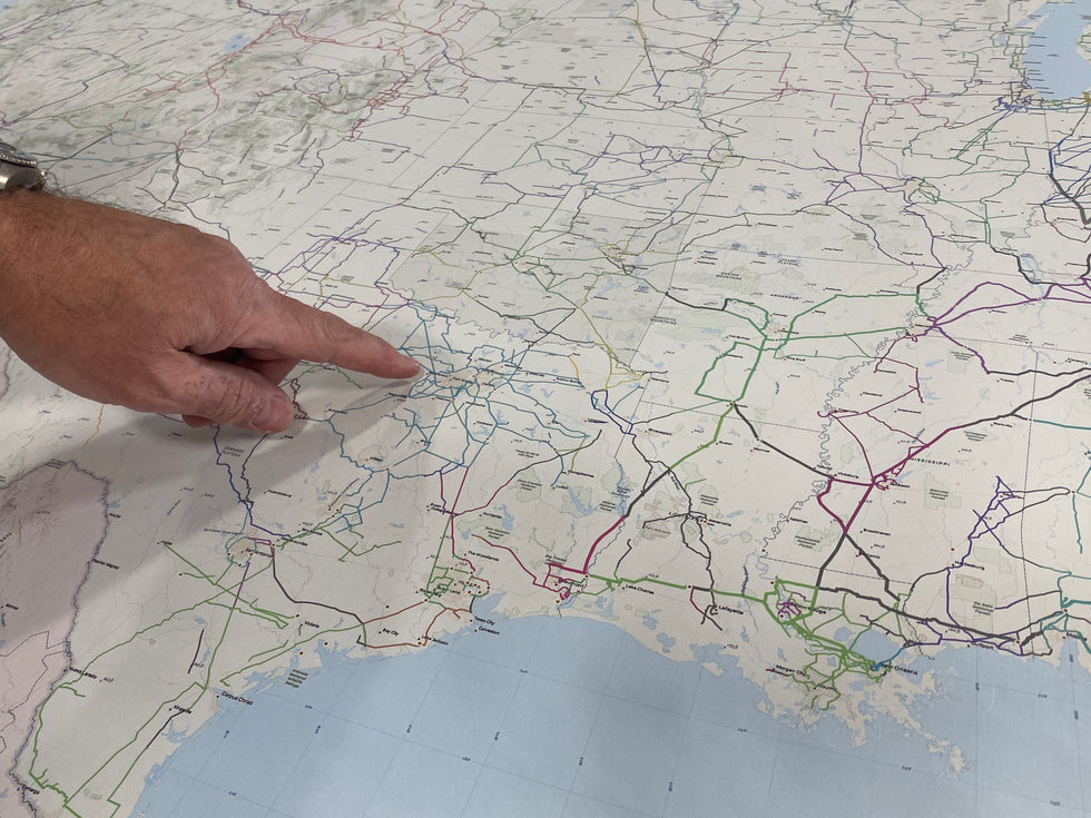 US Electric Power Transmission Grid Map and Power Plants – GeoJango Maps