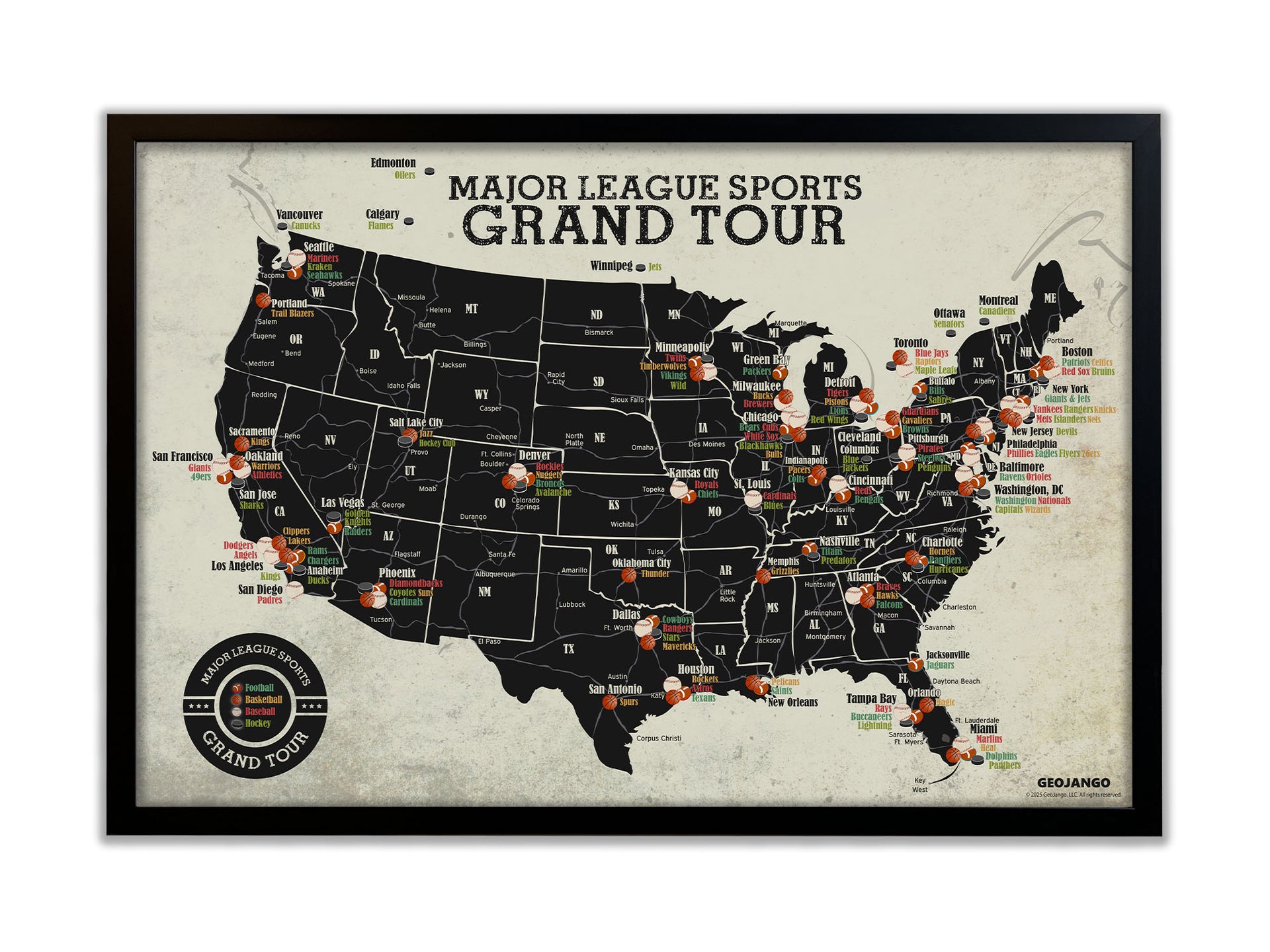Grand Tour 4 Sports Stadium Map – GeoJango Maps