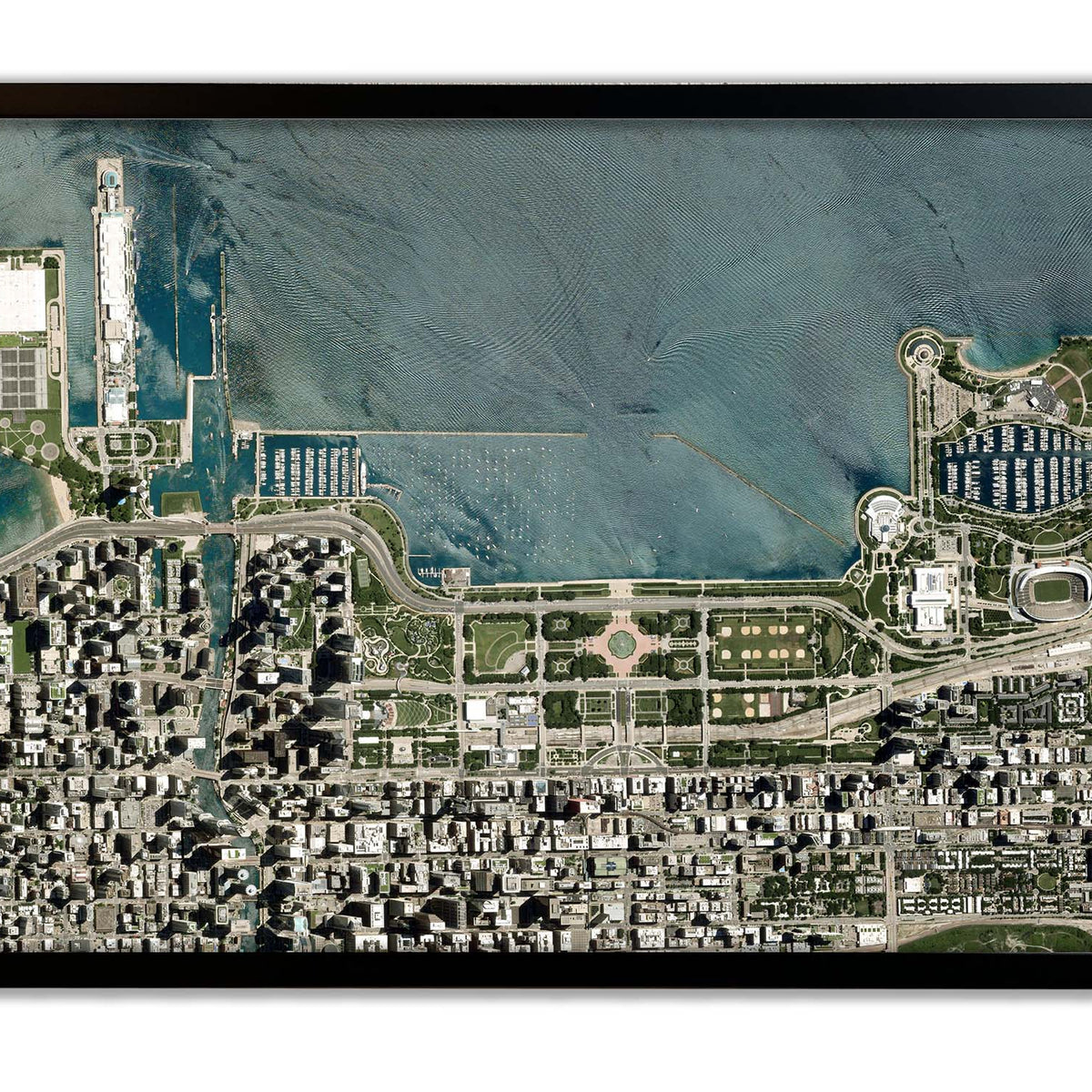 Chicago Waterfront Photo | Navy Pier Print – GeoJango Maps