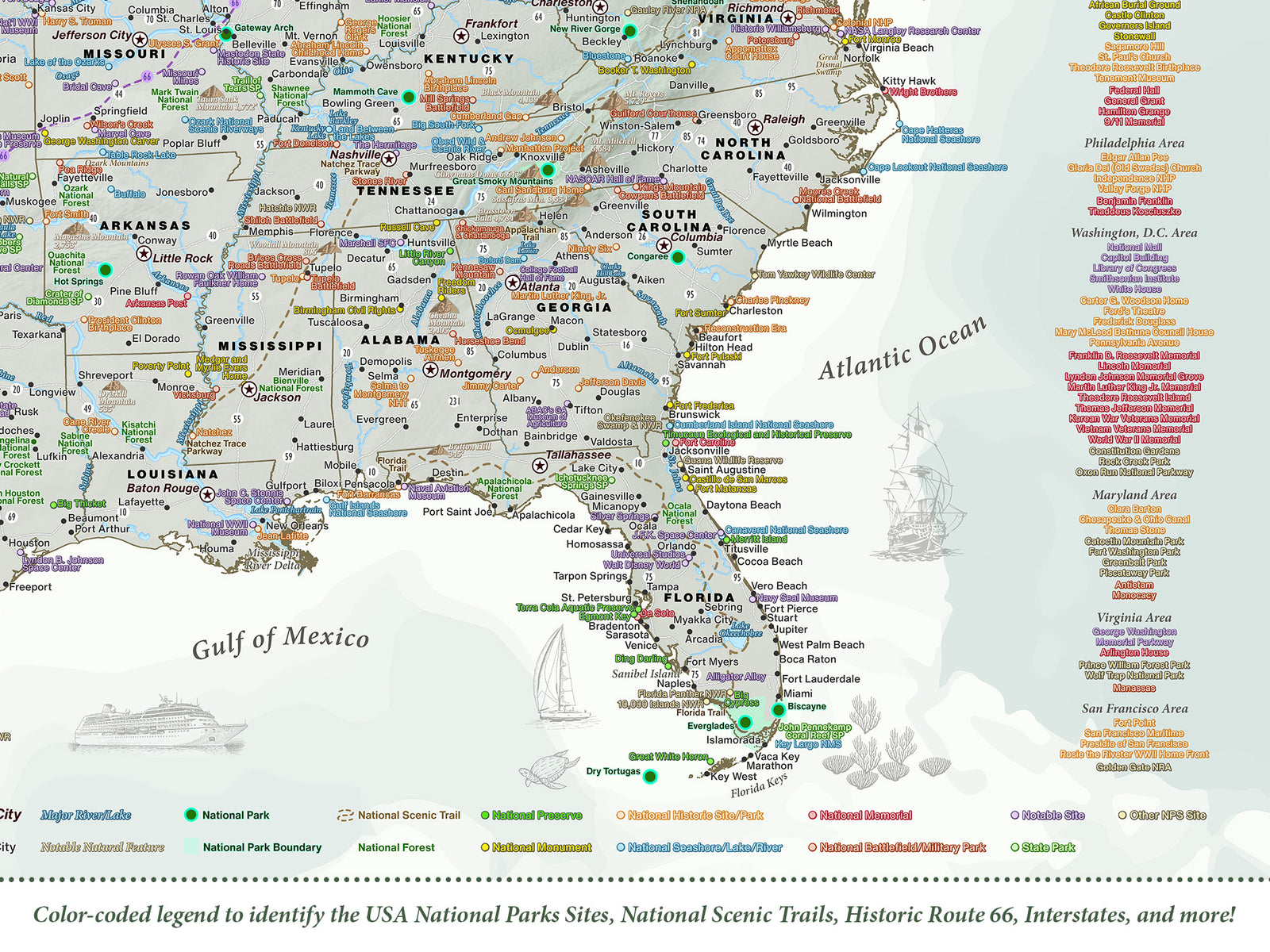 Map of the United States - US Push Pin Map – GeoJango Maps