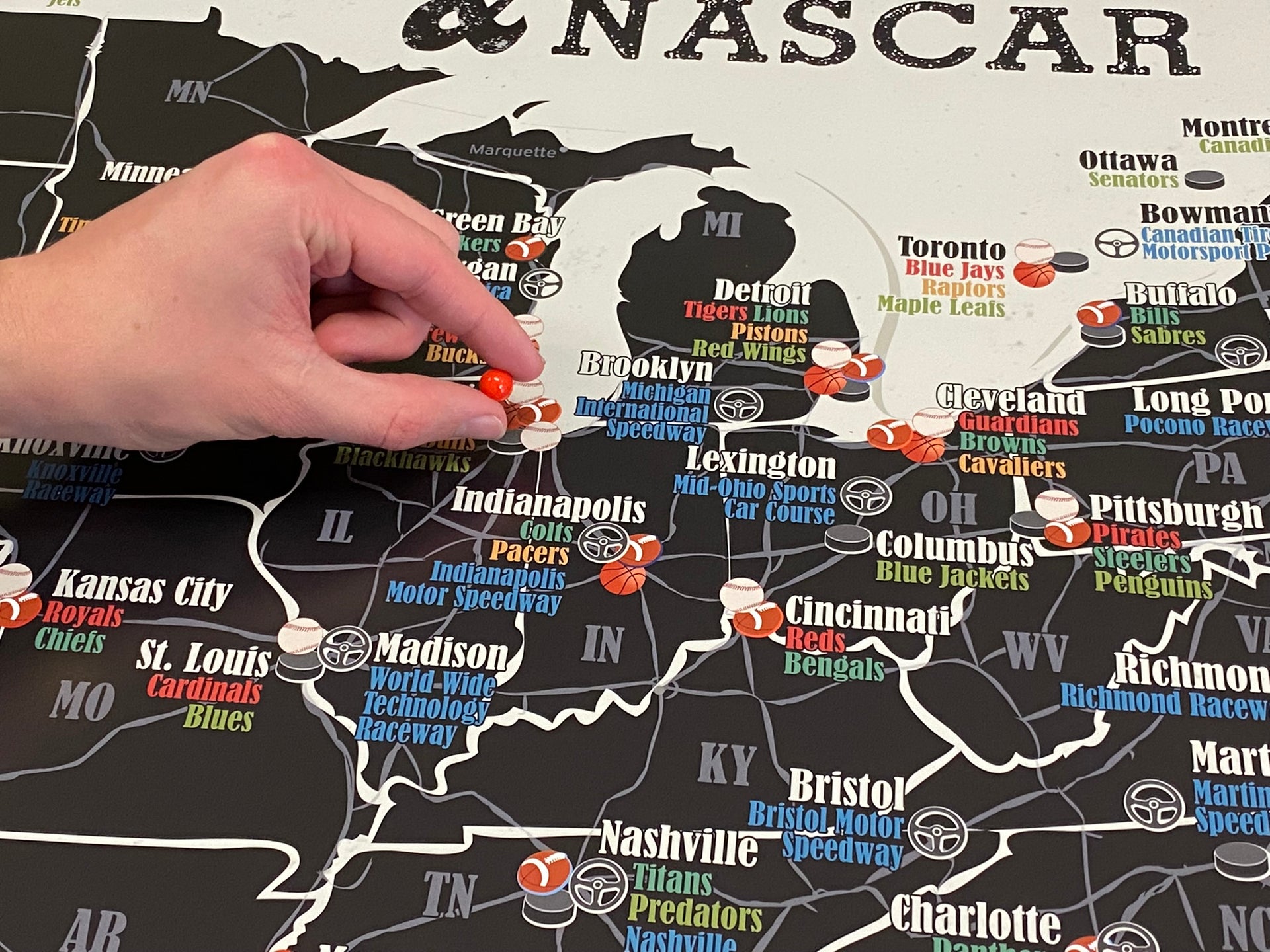 Grand Tour 5 Sports Stadium Map – GeoJango Maps