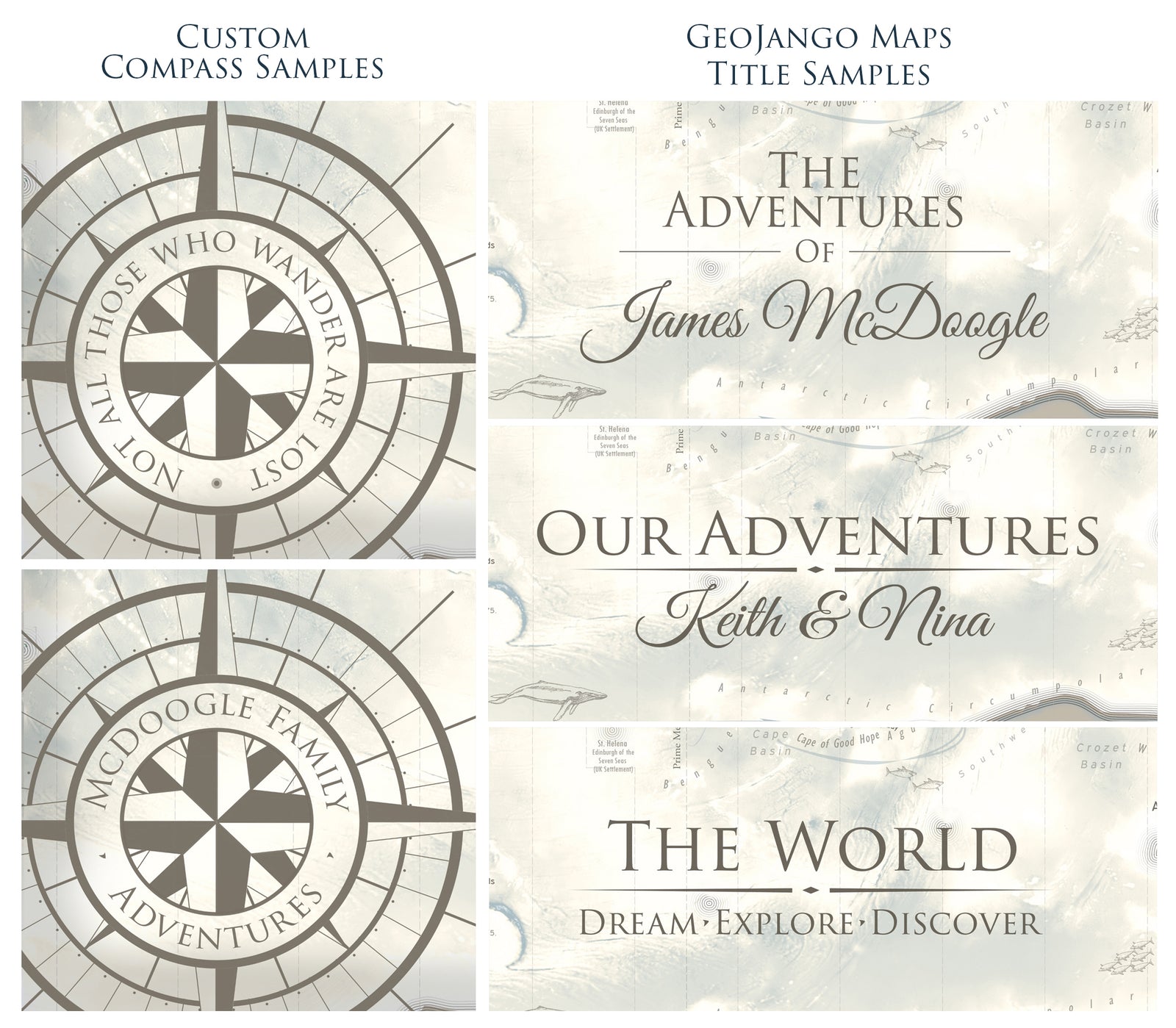Personalized World Map - Travel Tracker Map with Pins - Nautilus ...
