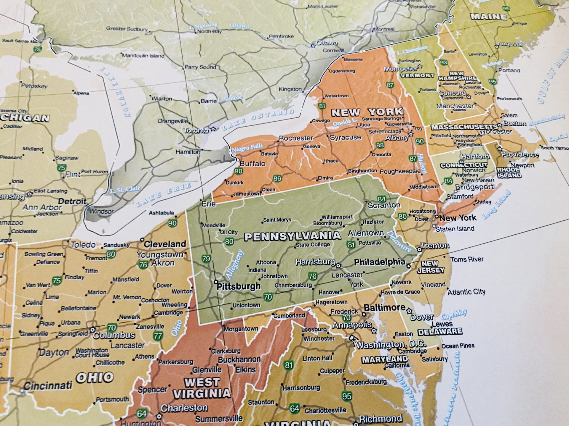 Detailed USA Road Map | GeoJango – GeoJango Maps