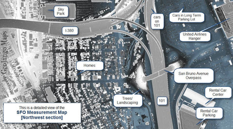 SFO Airport Runway Diagram Map – GeoJango Maps